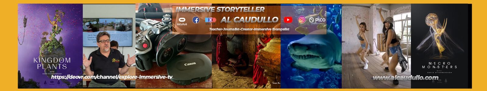 Discover Explore Immersive TV Channel. Immersive VR Experience on DeoVR