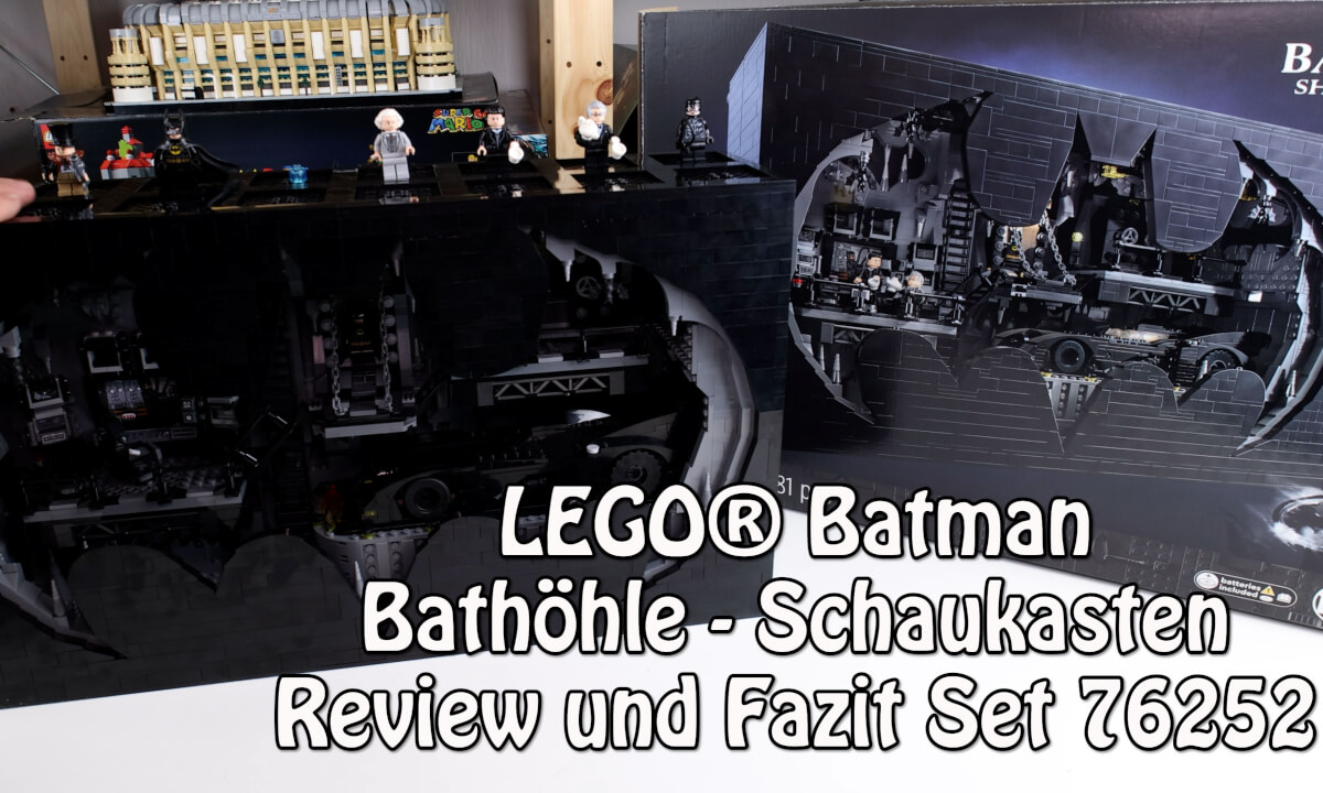 VR-Review: LEGO Batcave Shadow Box (Batman Set 76252) - english