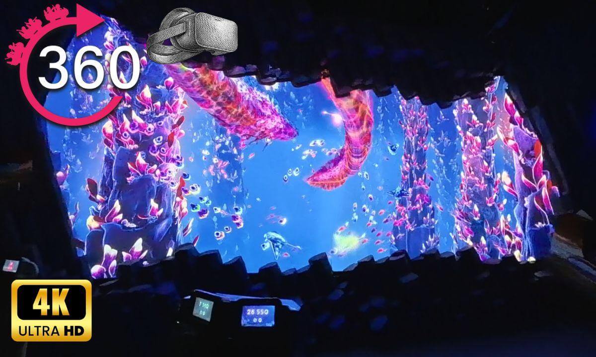360º ride on Into The Deep at Six Flags Qiddiya | DeoVR