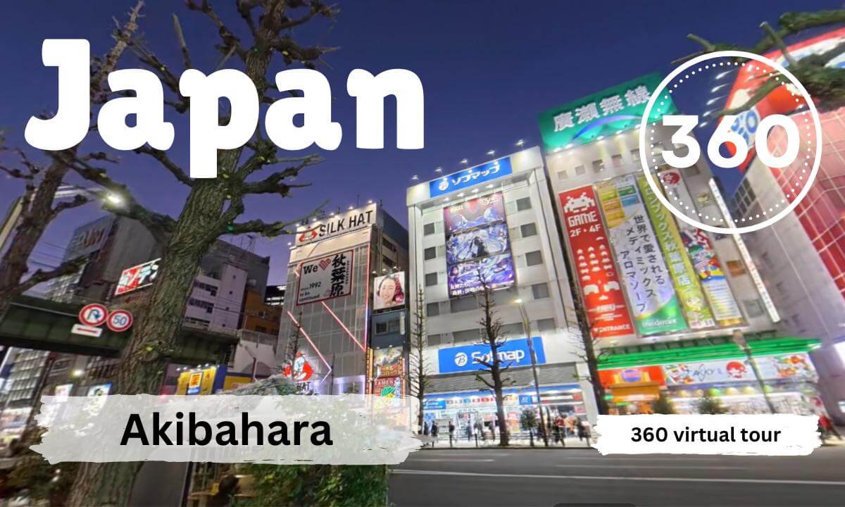 Japan Akibahara - 360 Walks and Travel - VR Video | DeoVR