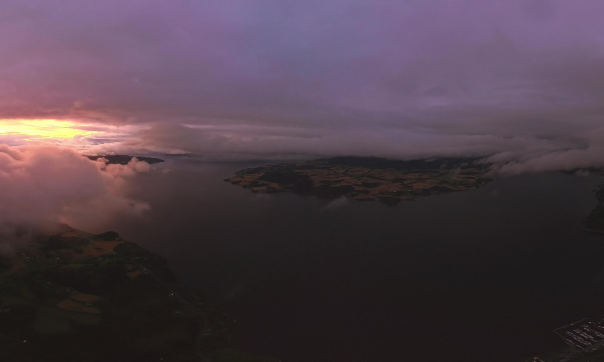 Sunset Above the Clouds — Immersive VR Relaxation (360°)
