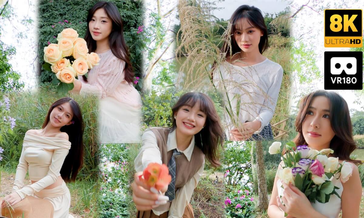 Five elves in the forest - MGVR- - VR Video | DeoVR