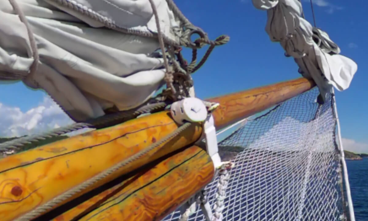 Schooner Solrik Grimstad to Arendal Norway 8K 360 | DeoVR