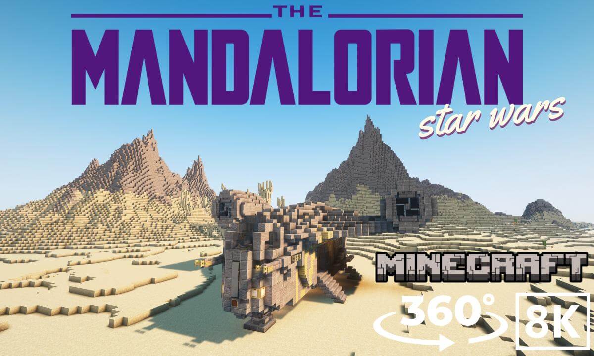 [Minecraft 360VR 8K] The Mandalorian: Explore the Razor Crest (Full ...
