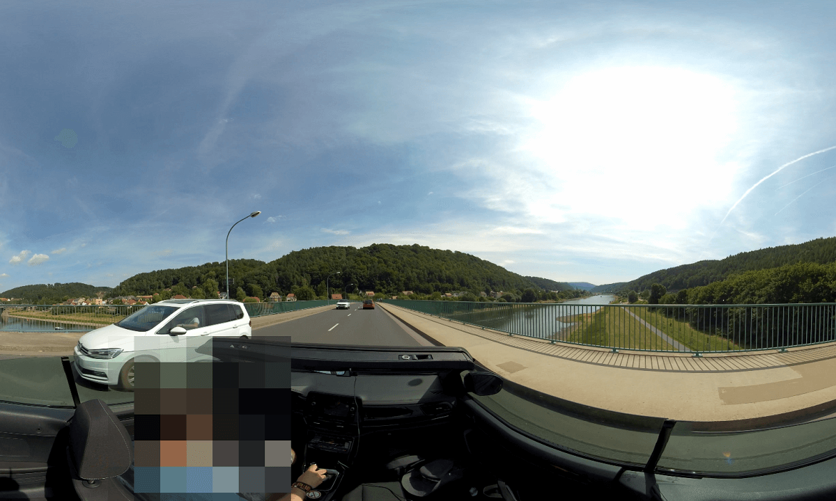 Driving video Germany Saxony 23072023 8K 360 3D | DeoVR