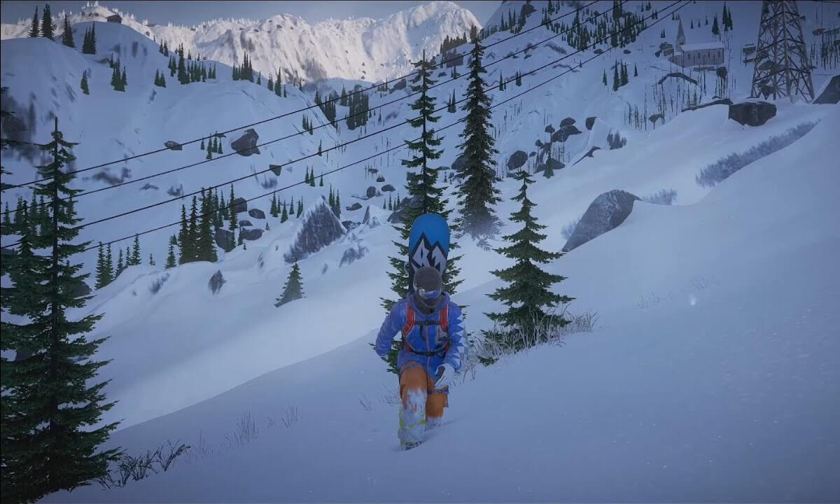 Steep Gameplay Video - ImmerStereo - VR Video | DeoVR