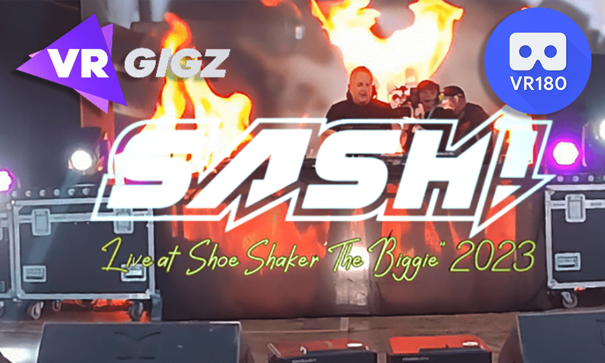DJ Sash "Ecuador" Live at the Shoe Shaker Festival UK August 2023 3D 180VR