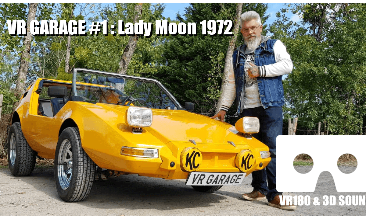 [ VR GARAGE ] #1 LADY MOON 1972 | DeoVR