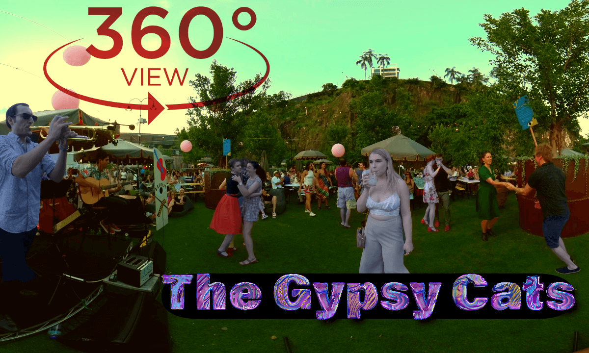 The Gypsy Cats Live at Howard Smith Wharves | DeoVR