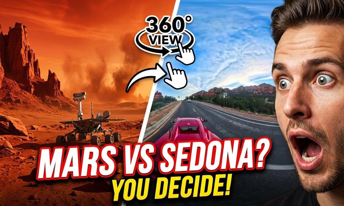 Sedona 360 Just Like Mars! - Fastcargeek - VR Video | DeoVR