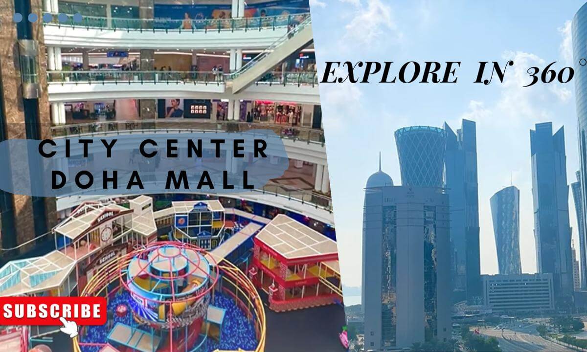 🛍️🌆 360° City Center Doha Mall & Marriott Hotel 🇶🇦 | 360° Ultimate ...