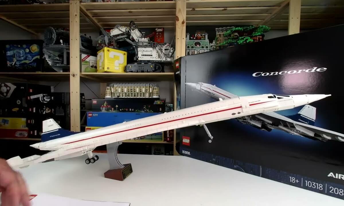VR-Review: LEGO Concorde (Icons Set 10318) - english | DeoVR