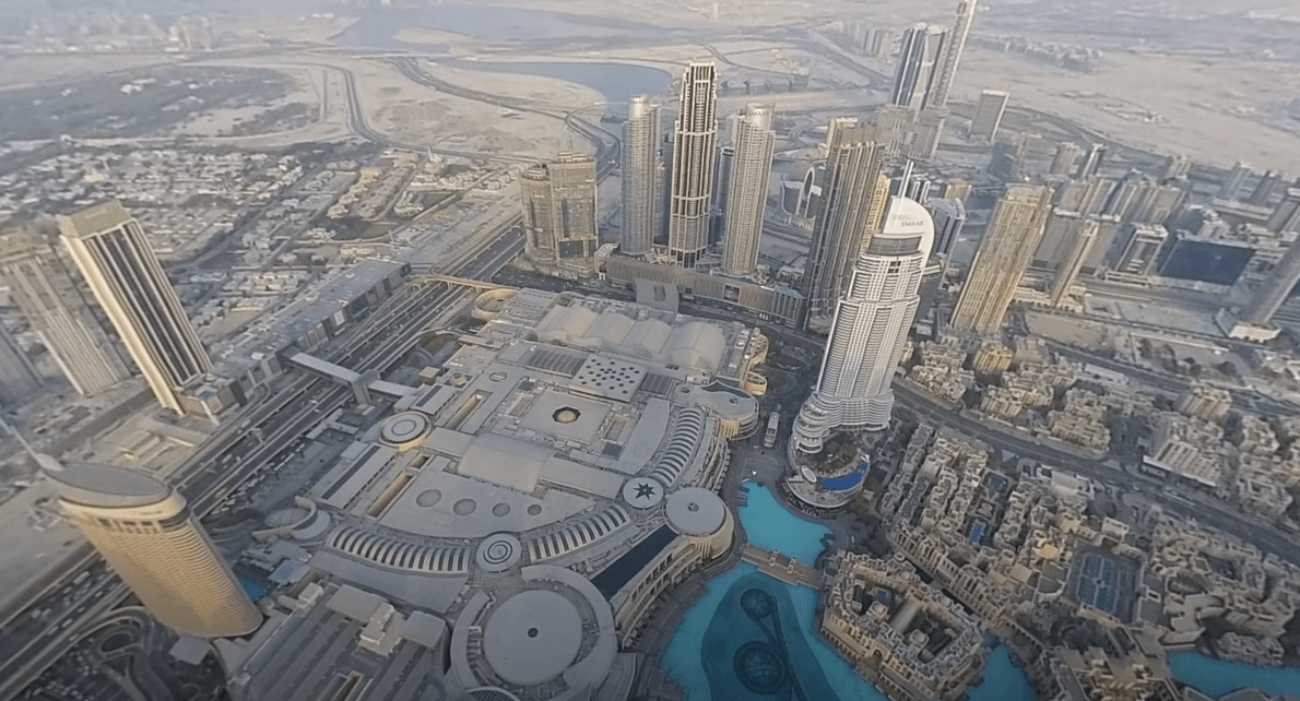 [360] UAE, Dubai, Downtown, Burj Khalifa, 124-125 floor, At the top, Insta360 Evo