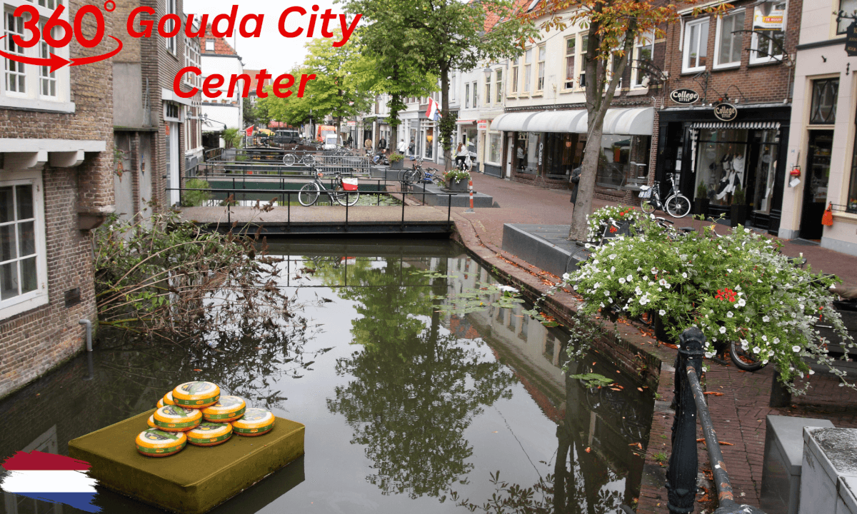Exploring the Charming Gouda City Center in VR 360° | A Walk Through ...