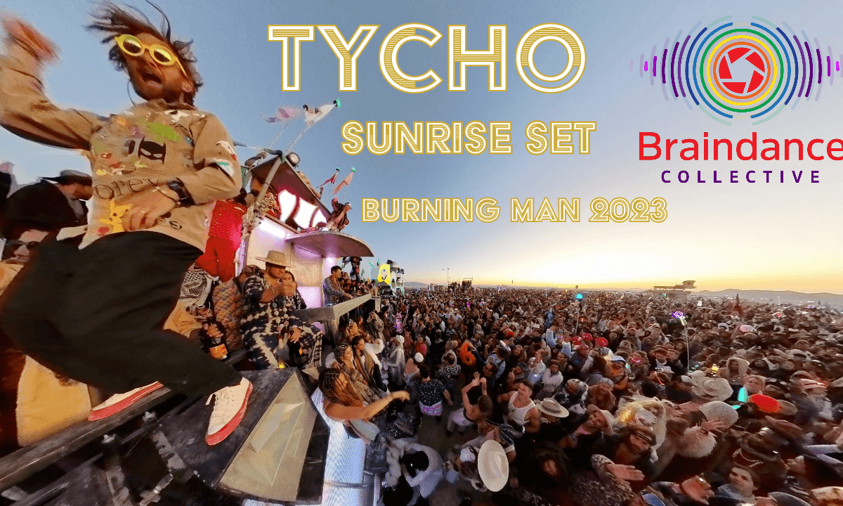 (VR360 Braindance) Tycho Sunrise Set at Burning Man 2023