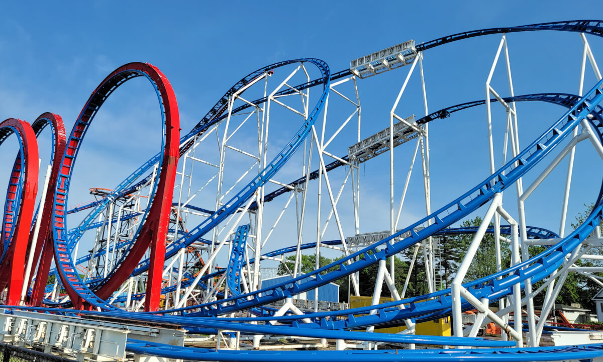 Full tour of Indiana Beach Amusement Park! | DeoVR