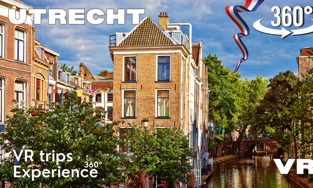 VR Tour of Utrecht's Center: Steen St and Historic Buildings | 29 Apr 2023