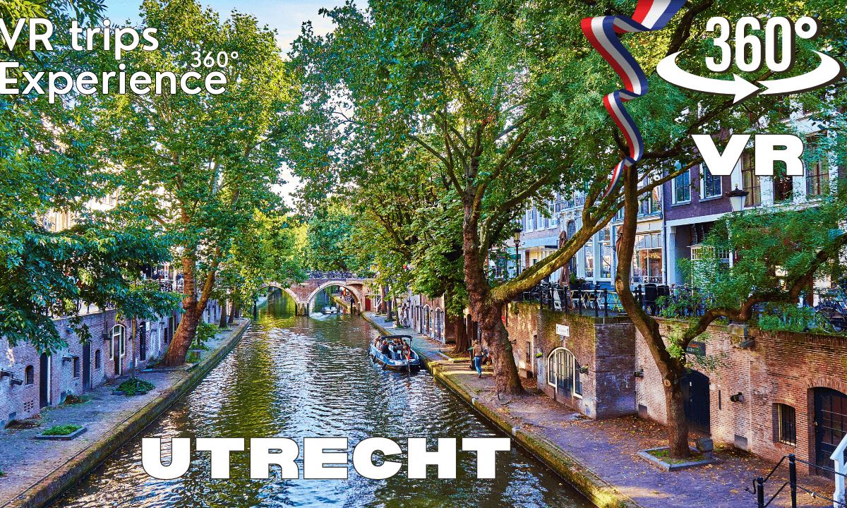 Explore Utrecht's around the Tower in VR: Choorstraat St to Domplein Square | 29 Apr 2023