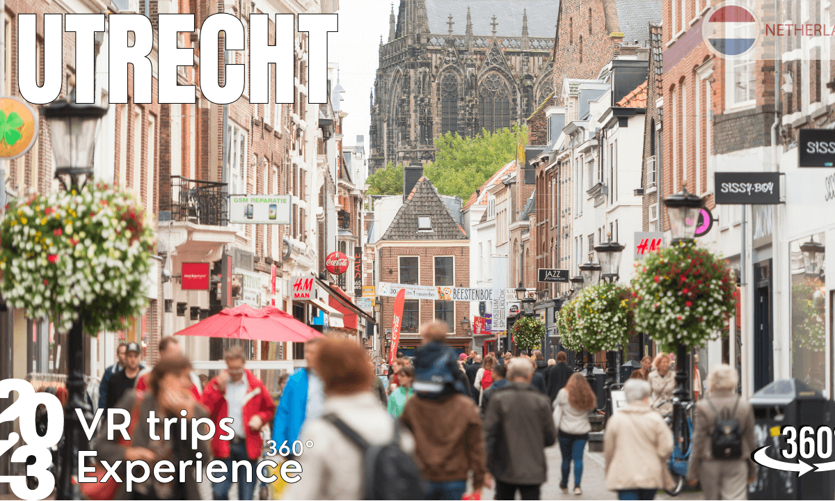 VR Bike Tour of Utrecht's Center City - 29 April 2023, Part 2