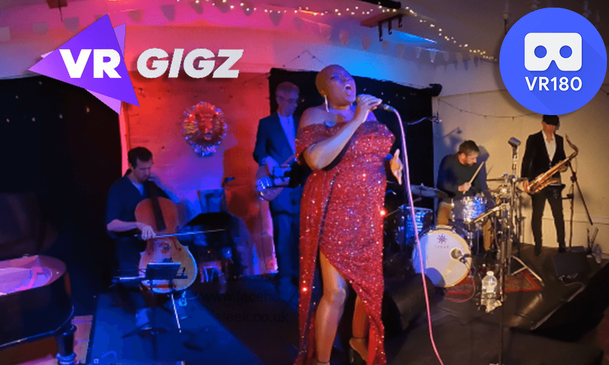 JANINE JOHNSON "GOLDFINGER" Live at The Maude 3D VR180 Meta Quest Apple ...