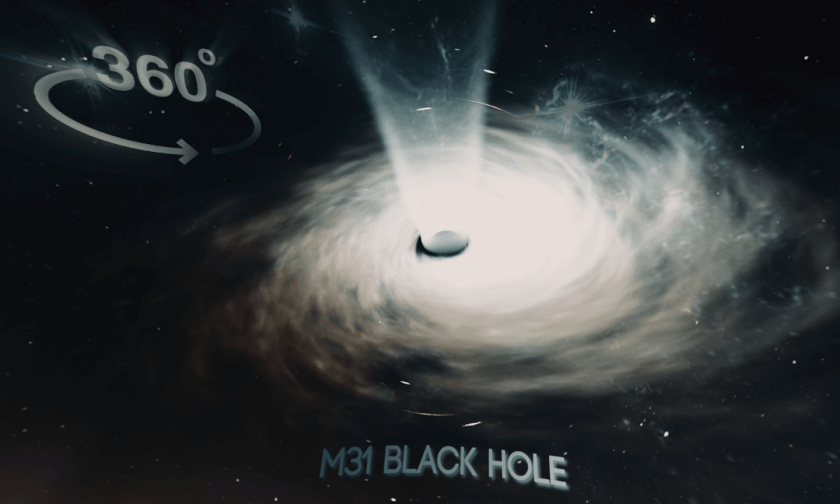 Journey to the Core of the Andromeda Galaxy - M31 BLACK HOLE [8K]