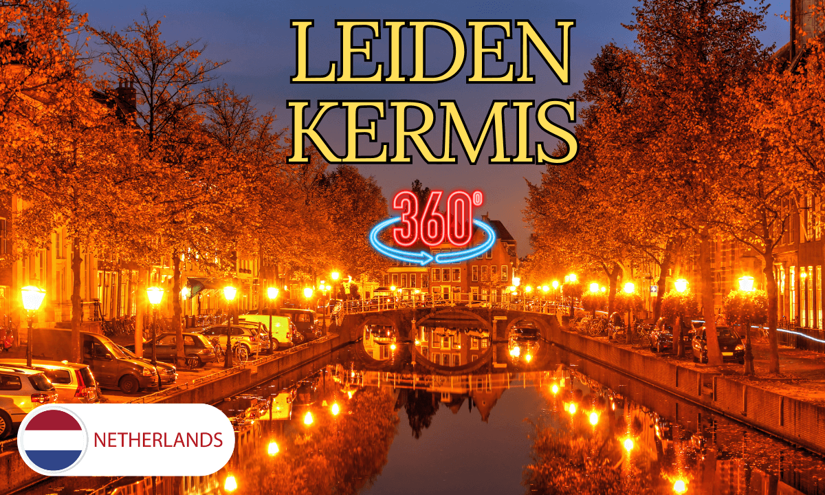 Experience the Thrills of Leiden Kermis 2023 in VR 360 Part 3