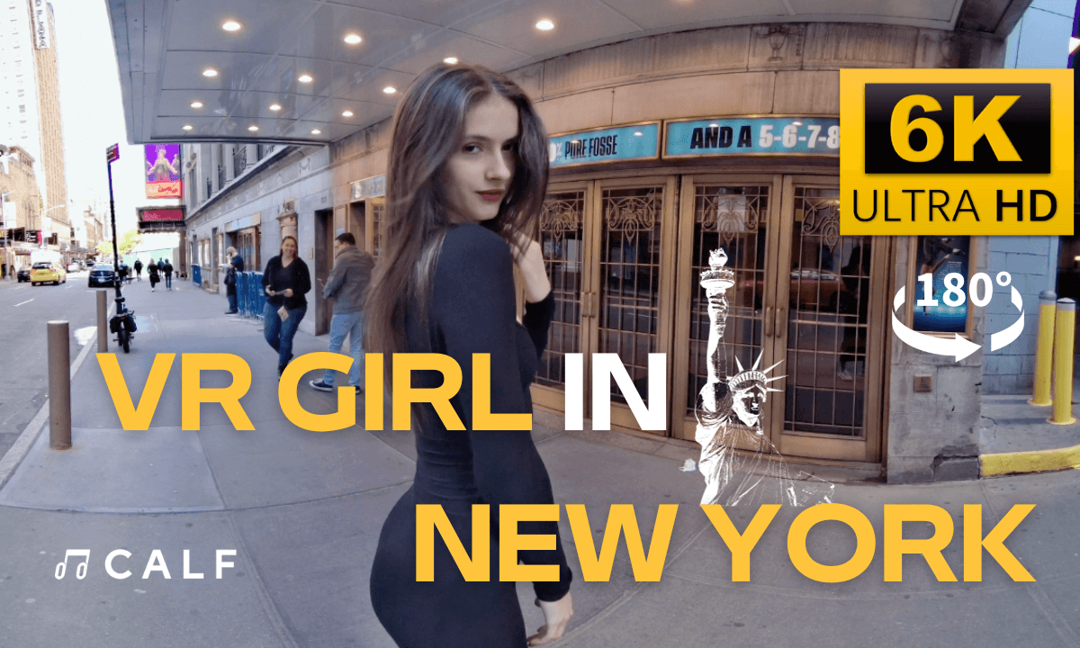 CALFVR-VR GIRL IN NEW YORK - Calf VR - VR Video | DeoVR