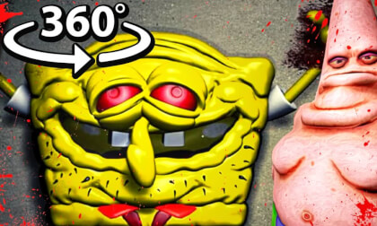 Scary Spongebob And Patrick