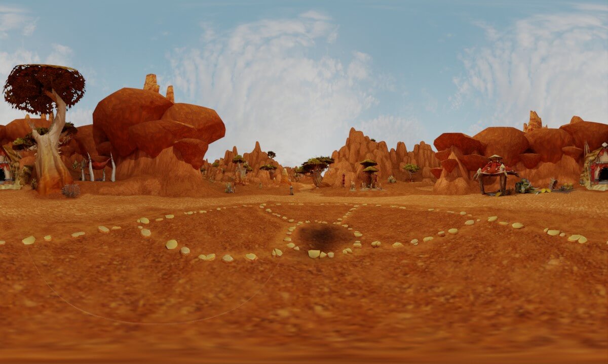 World of Warcraft Valley of Trials to Sen'jin 360