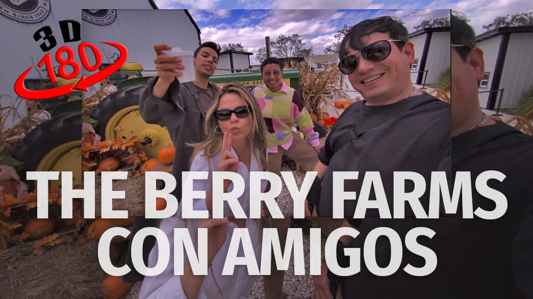 Visita a The Berry Farms en Florida con amigos. 3D VR180°