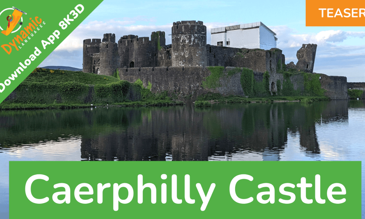 Largest Castle in Wales 8K3D | DYNAMIC LANGUAGES | DeoVR