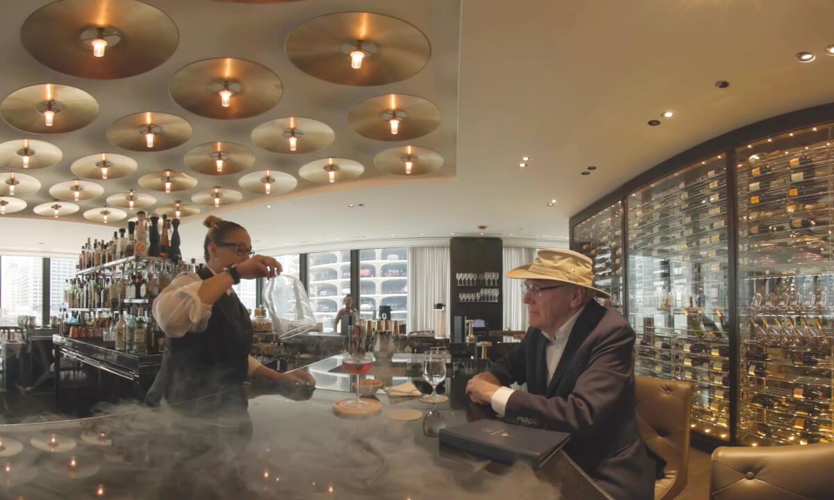 vrDrink at Travelle Bar, The Langham, Chicago in VR180 8K
