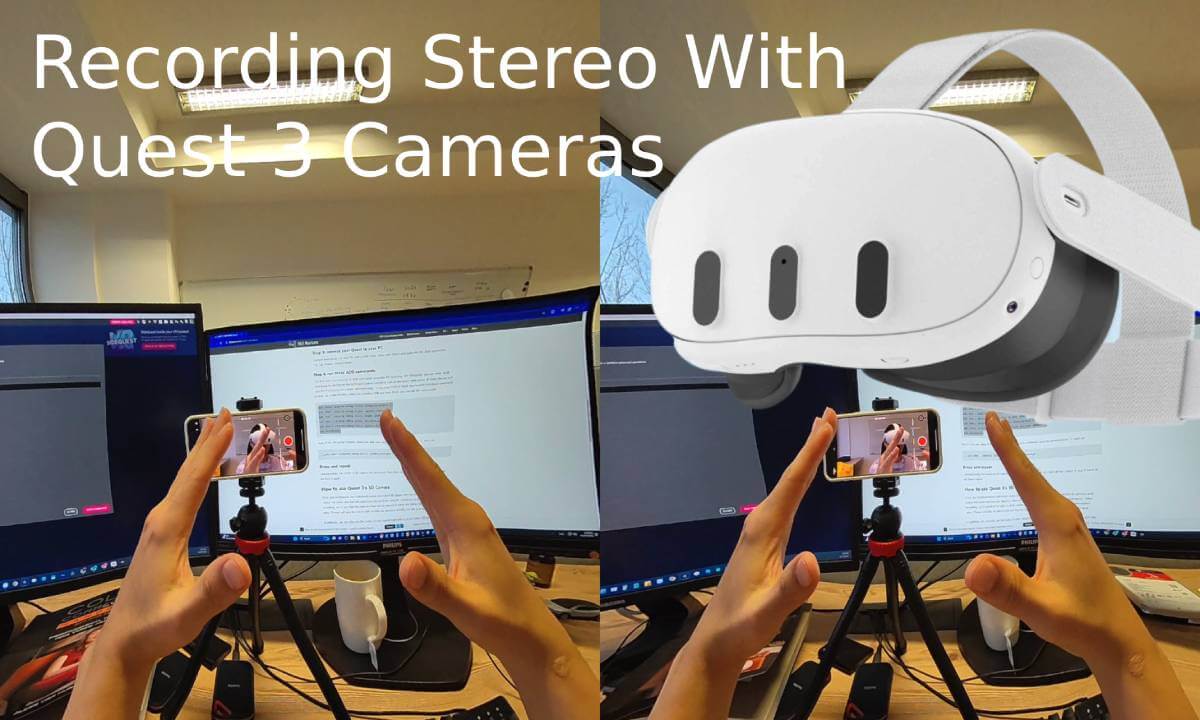 Quest 3 Stereo 3D Video recording | DeoVR