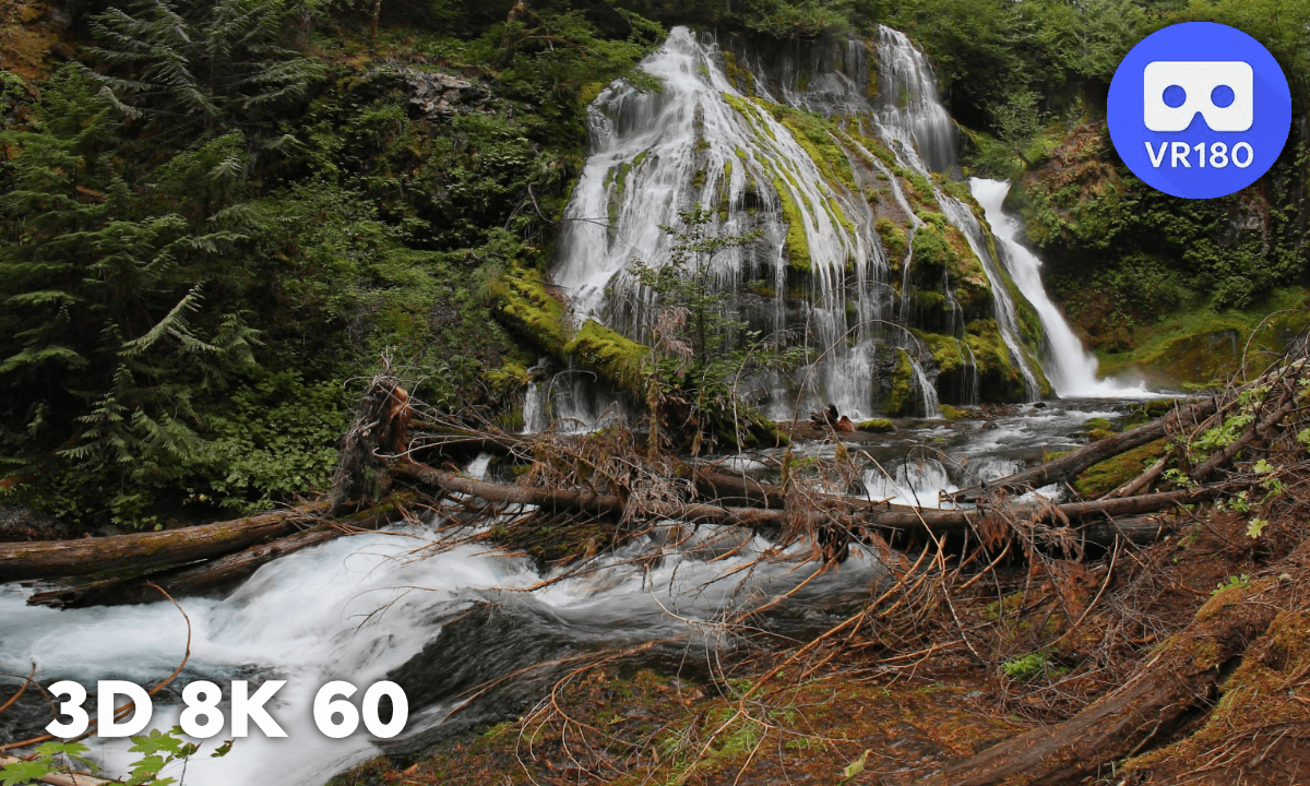 Waterfalls of the Pacific Northwest | DeoVR