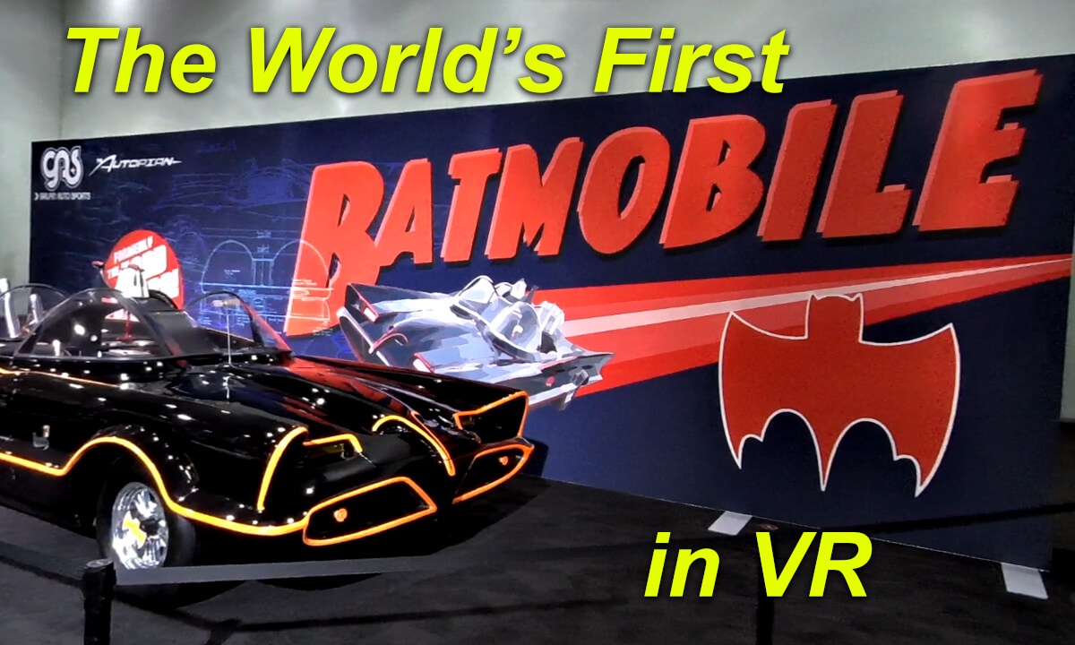 The World's First Batmobile in VR | DeoVR