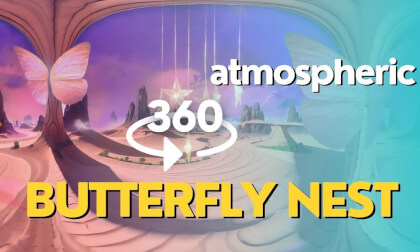 Witness the Magical Atmosphere of a Butterfly Nest in Stunning 360 VR