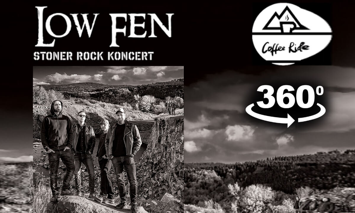 Koncert LOW FEN Stoner rock Coffee Ride Lądek-Zdrój | DeoVR