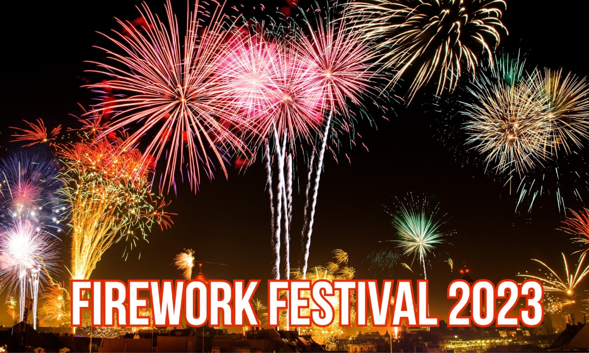 Celestial Symphony: A Dazzling Firework Extravaganza | DeoVR