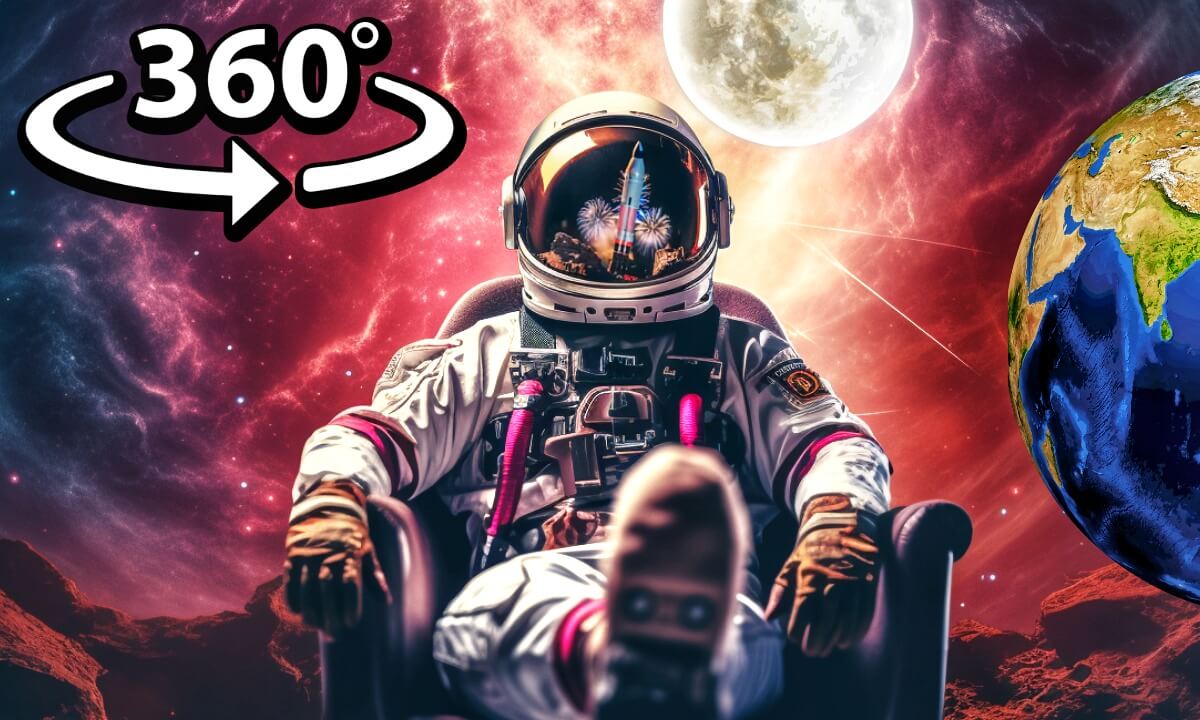 360° VR Planetarium SPACE DOME Experience | DeoVR