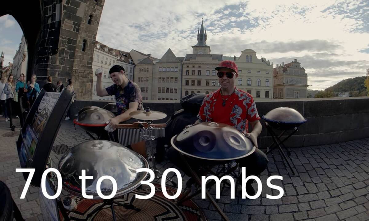 Bitrate test compression 70mbs | DeoVR