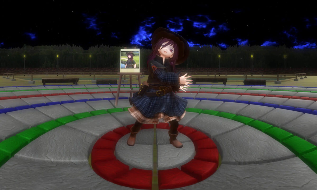 [MMD] Dancing magic girl Schelm - TubeP - VR Video | DeoVR