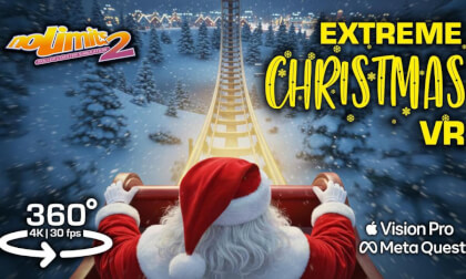 Best Christmas VR 360 Experience - Roller Coasters and Festive Rides 8K ...