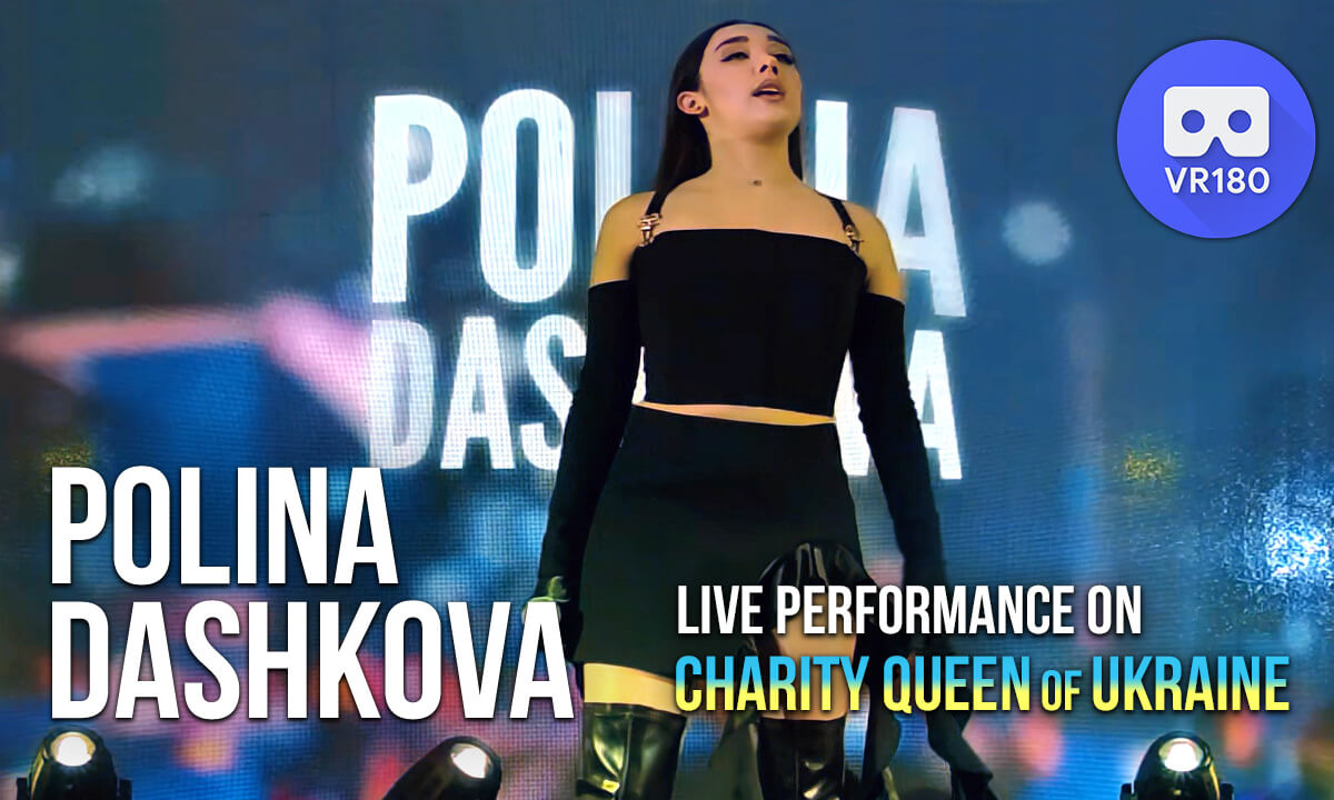 POLINA DASHKOVA (live at Charity Queen of Ukraine, Kyiv). 8K