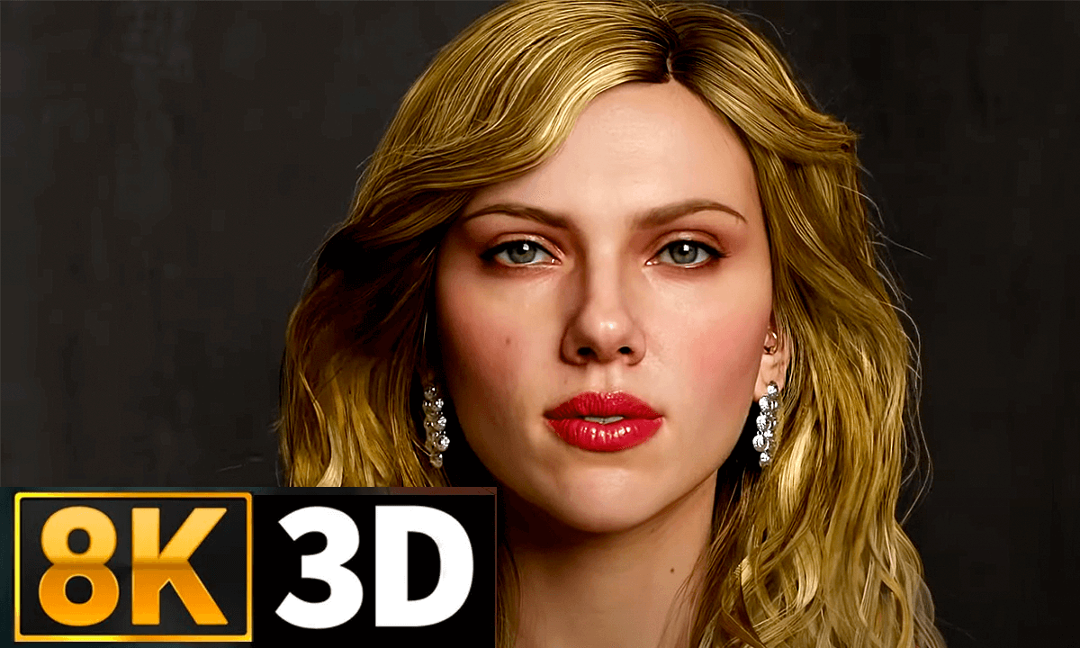 Scarlett Johansson 3D Model | DeoVR