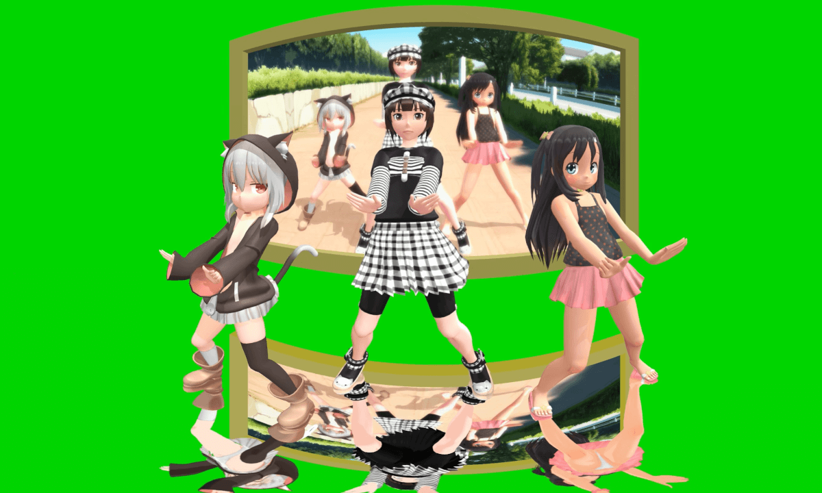 [MMD] Kaishin-no-Ichigeki by Chibi-medo, Gre-ko, and Earlette (passthrough)