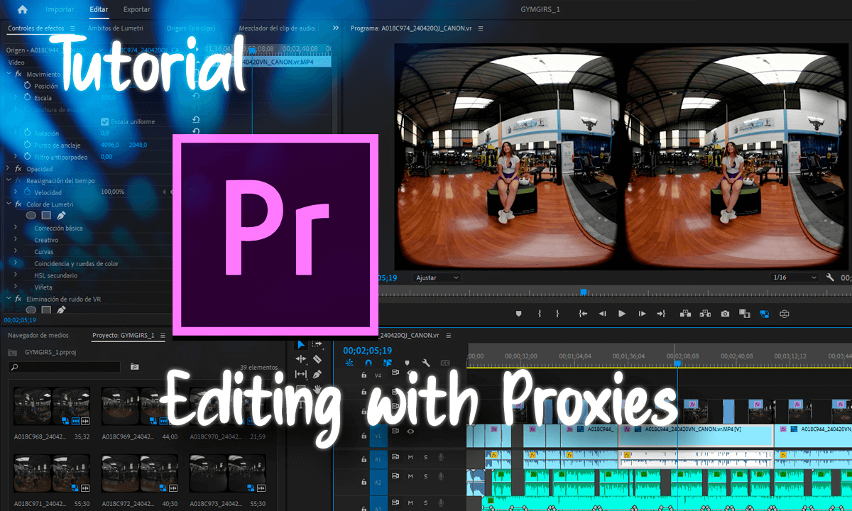 Tutorial: Effortless Editing: Mastering Proxies in VR with Adobe Premiere