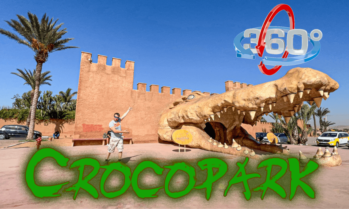 CROCOPARC Odyssey: A 360VR Safari Adventure in Agadir, Morocco! [ 5.7K ...