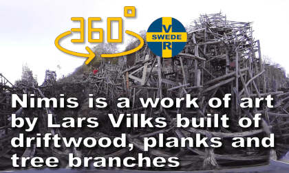 Nimis in Sweden is specific work of art by Lars Vilks