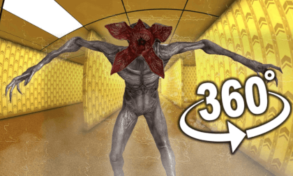 360° Stranger Things | 4K VR 360 Video - Horror Animation
