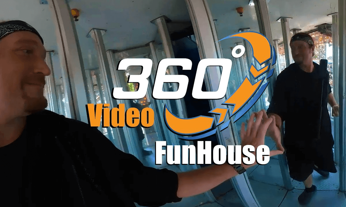 A FunHouse at the CNE - Virtual Reality 360 video at the EX (5.7K HD)